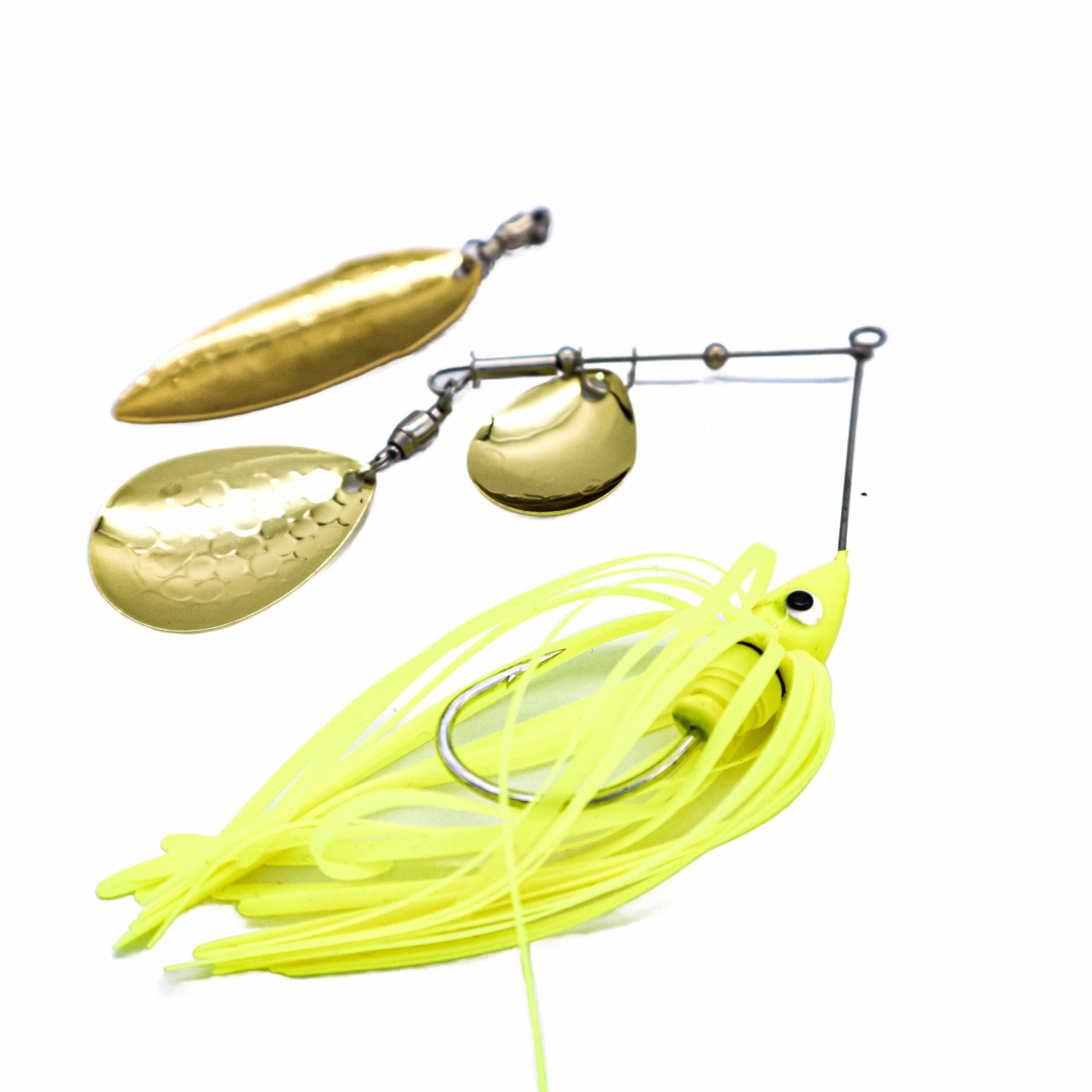 Po-Boy Tandem Blade #01 Chartreuse - Tsuri Seikō Lureshop