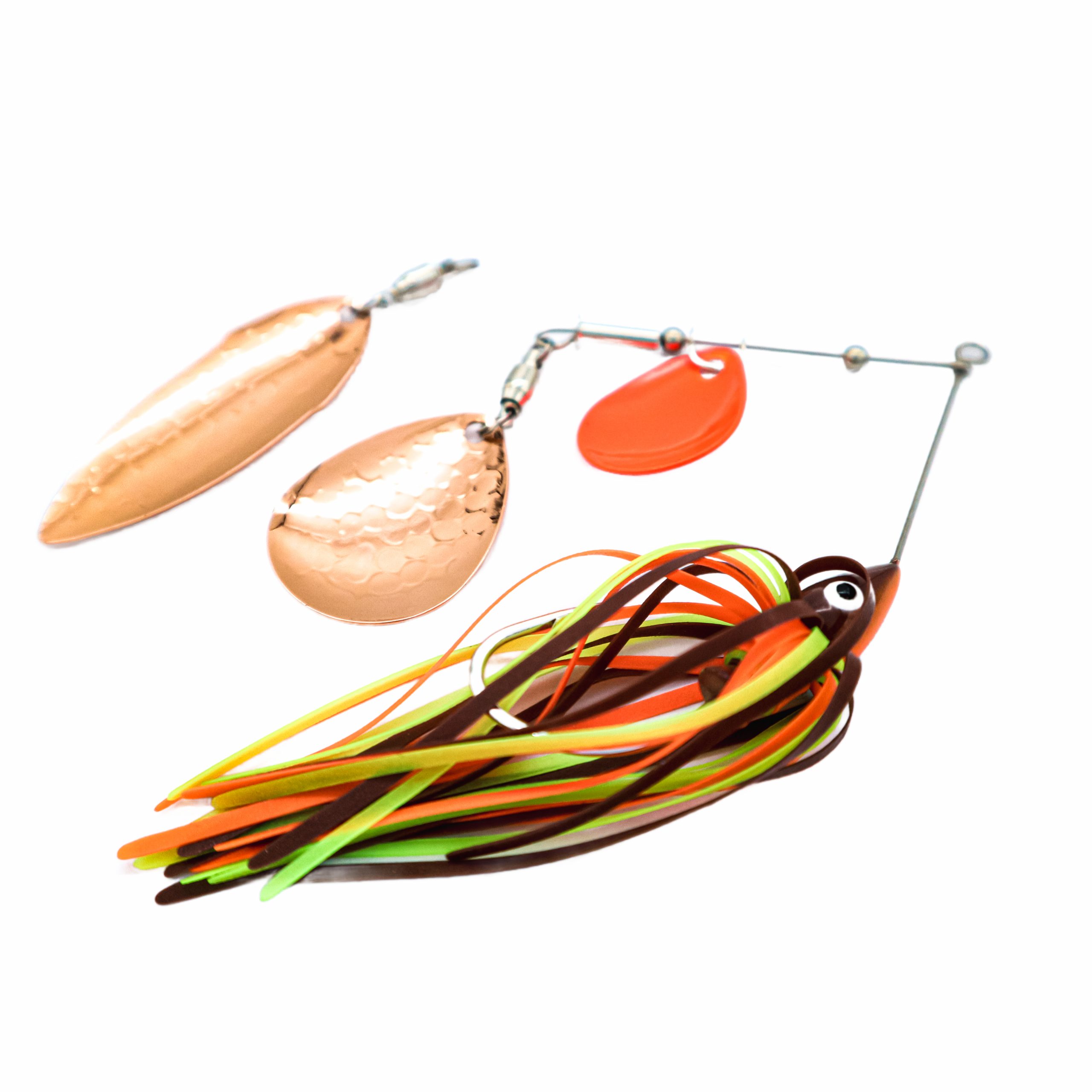 Po-Boy Tandem Blade #06 Crawdad Color - Tsuri Seikō Lureshop