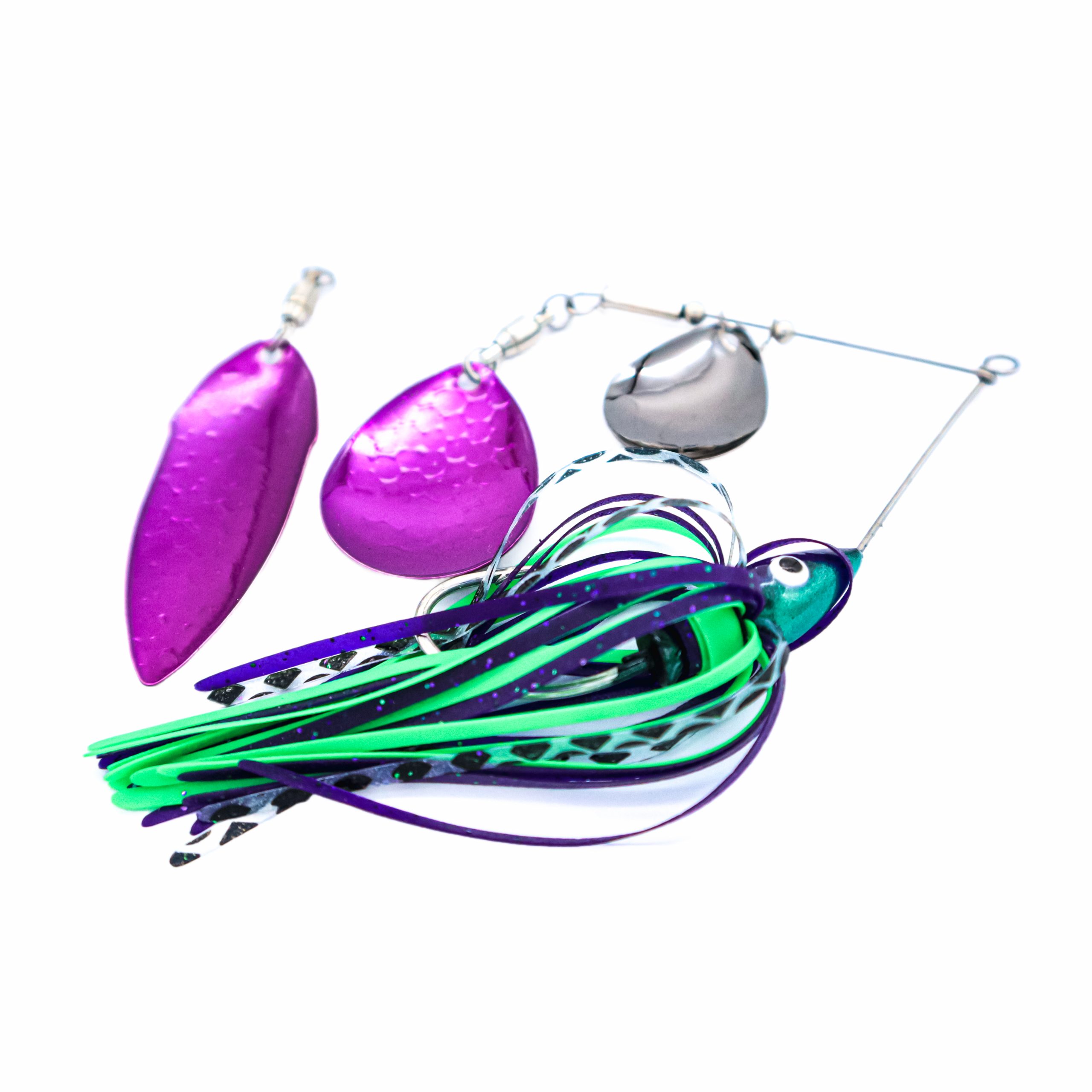 Po-Boy Tandem Blade #10 Mardi Gras - Tsuri Seikō Lureshop